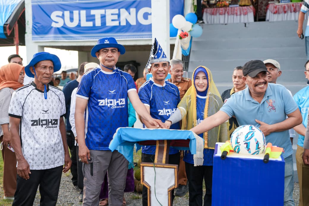 Gubernur Anwar Hafid Buka Open Tournament BERANI Cup 2025 - Interkini.co
